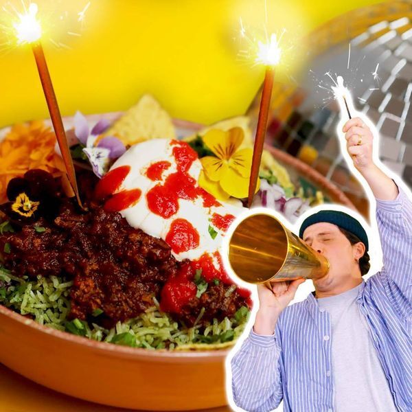 Beef Birra & Rice Party Bowl Recipe | Twisted