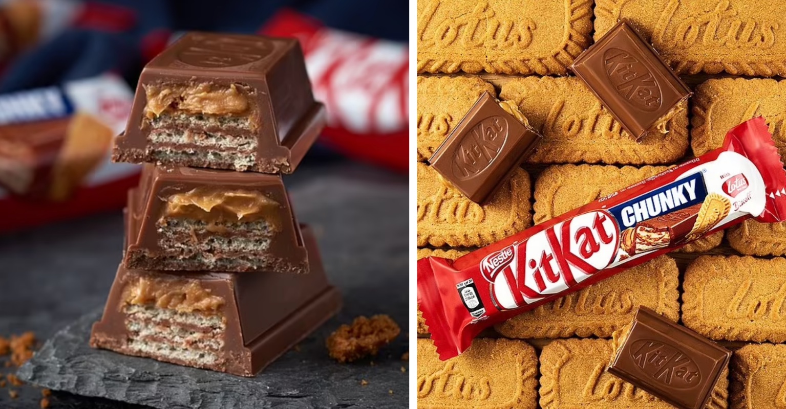 Biscoff KitKat Chunky bars are landing in UK supermarkets