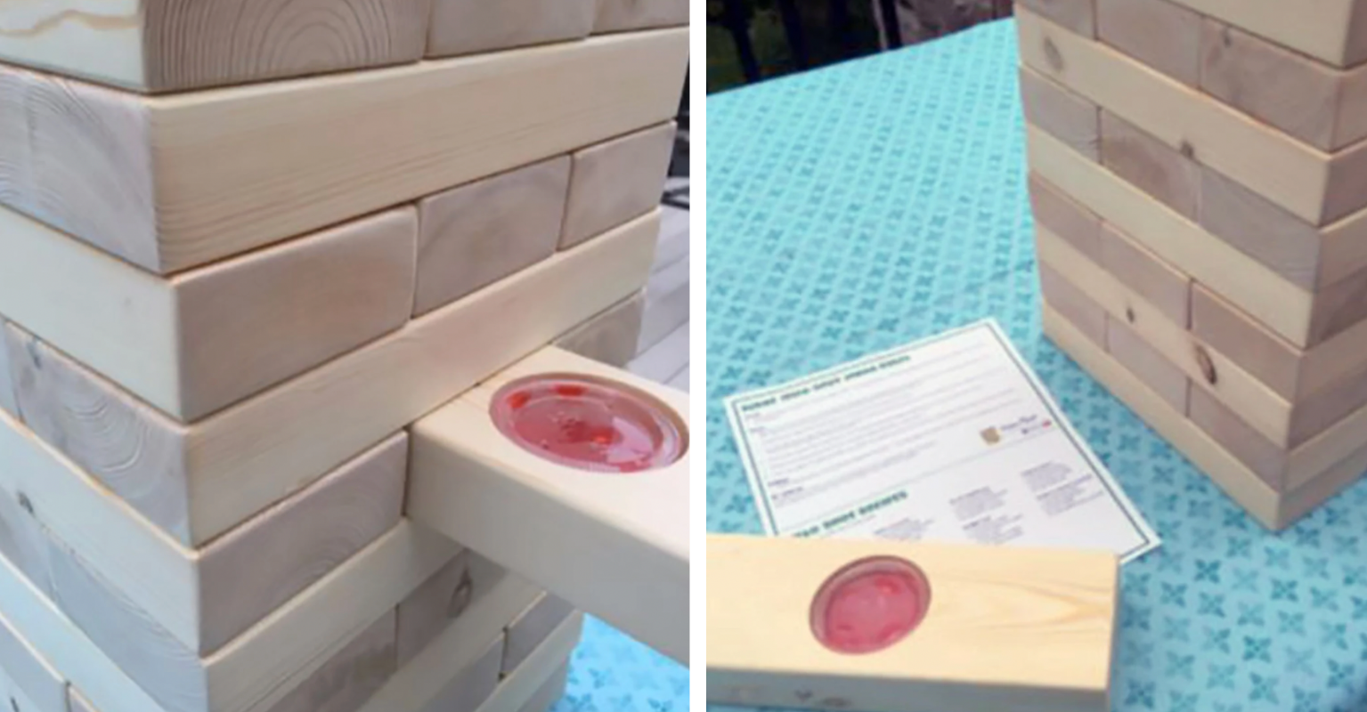 Jelly-shot Jenga is about to become your favourite drinking game