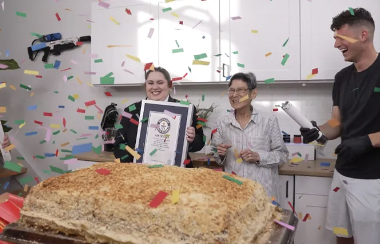 Guinness World Record set for the largest chicken nugget