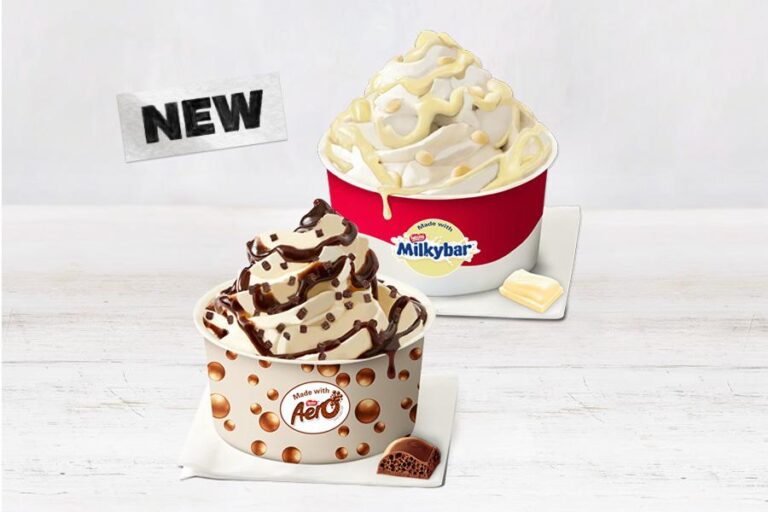 KFC launches new white chocolate Milky Bar sundae