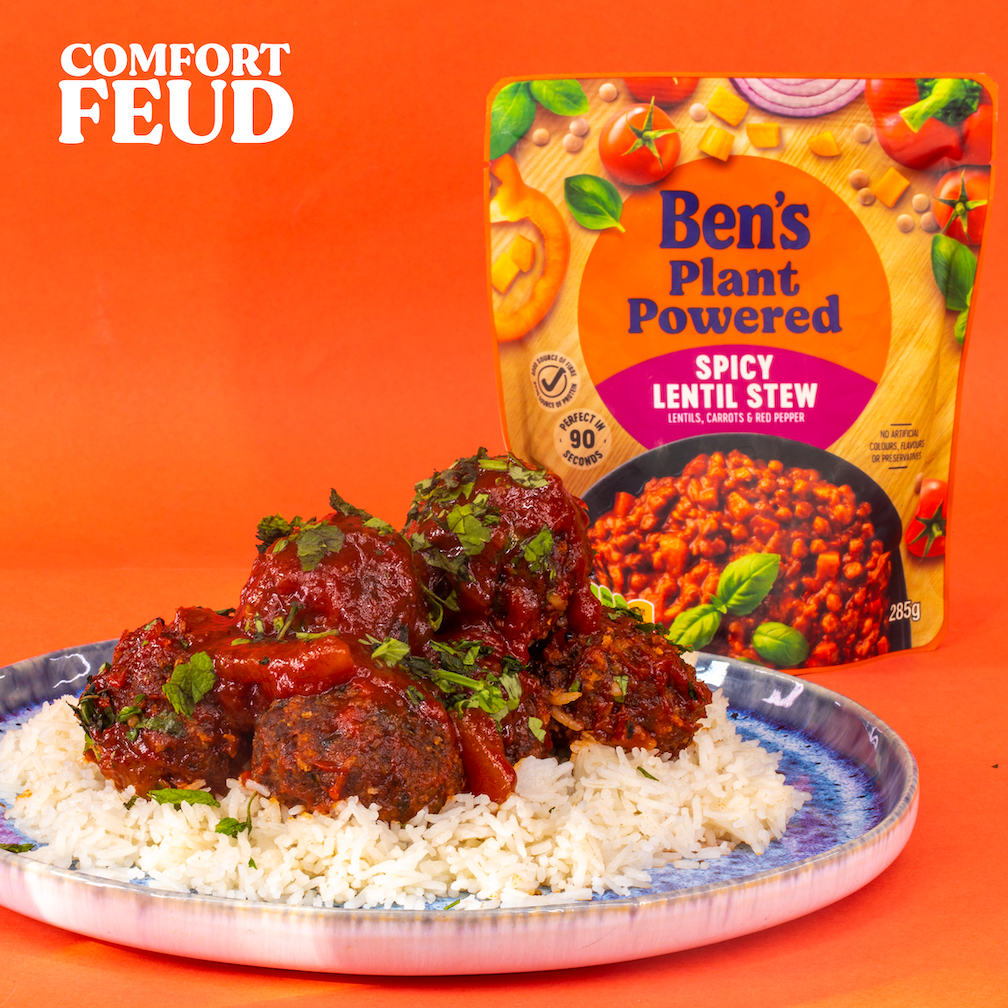 Spiced Lentil 'Meatballs' With Ben's Plant Powered | Twisted