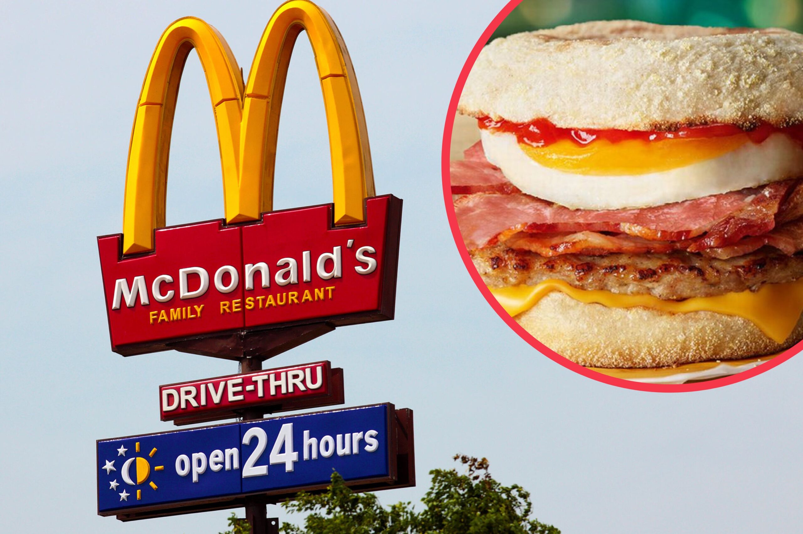 McDonald's Mighty McMuffin: Breakfast muffin on Christmas menu