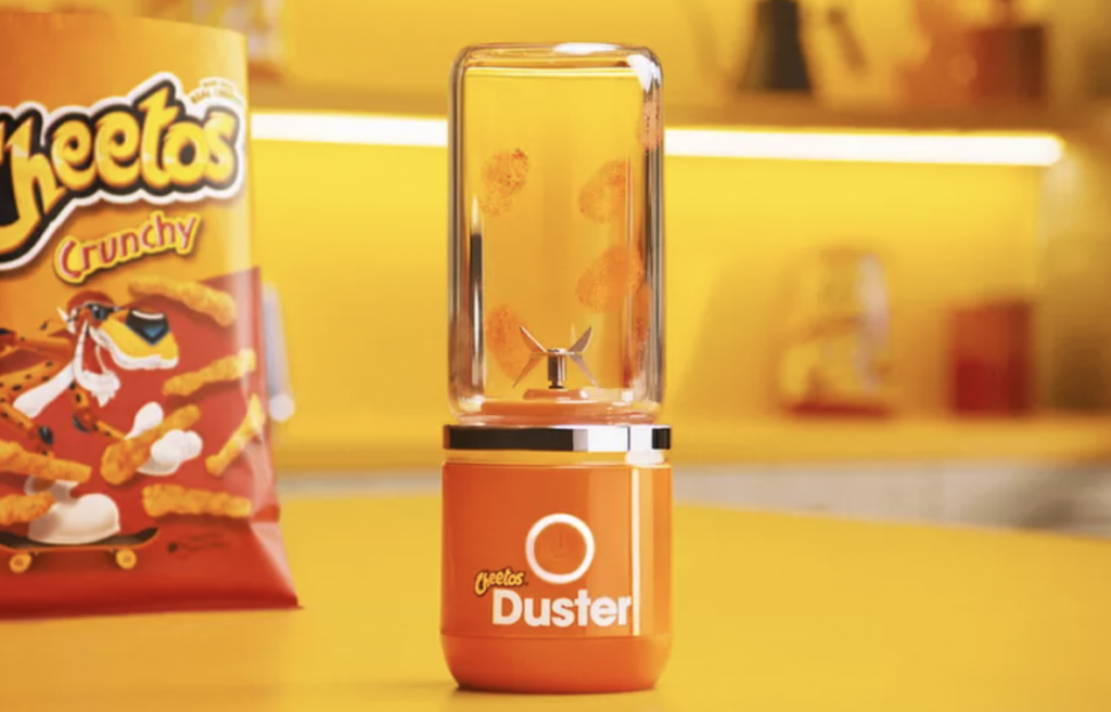 Cheetos Duster: New appliance lets you grind cheesy dust on food