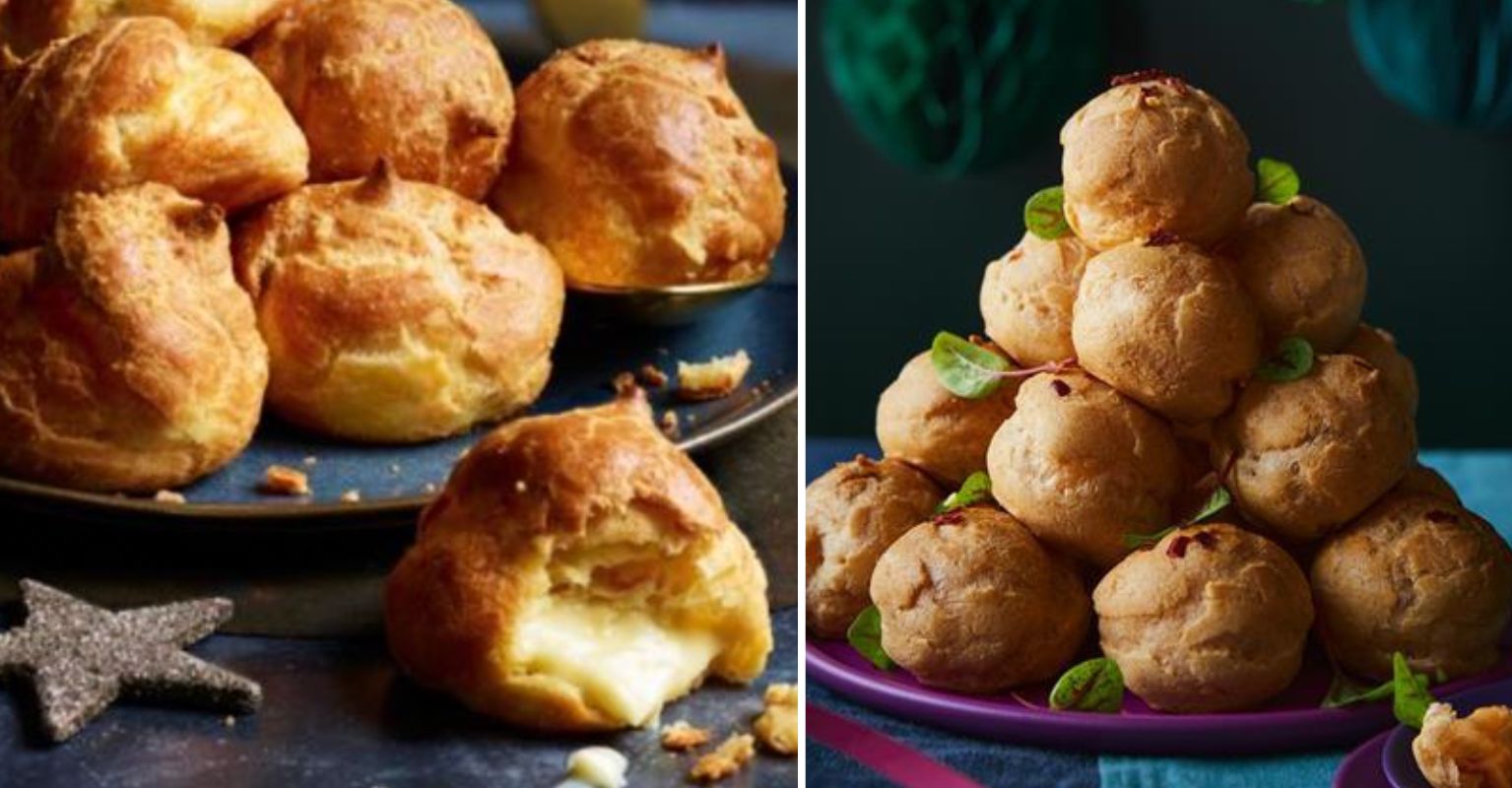 Waitrose and Marks and Spencer sell cheese profiteroles