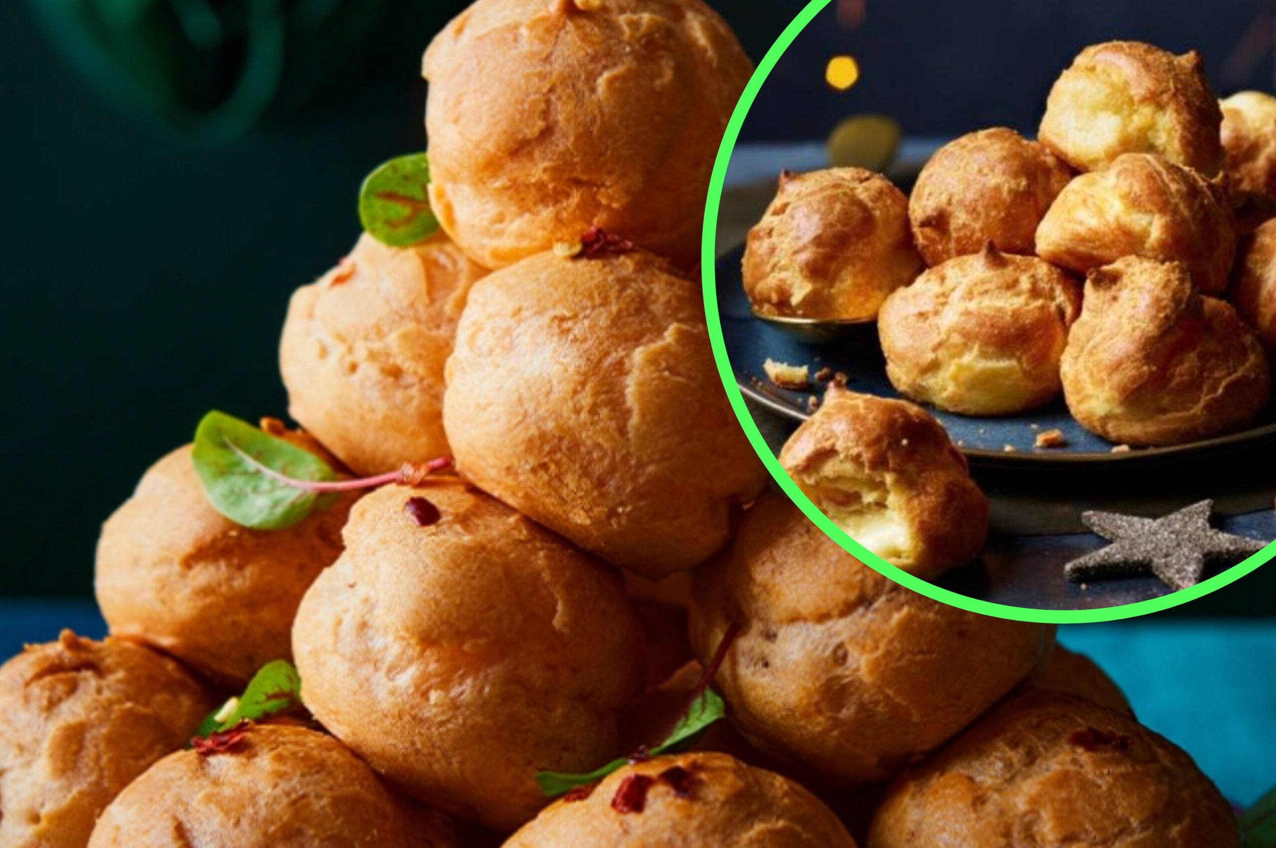 Waitrose and Marks and Spencer sell cheese profiteroles