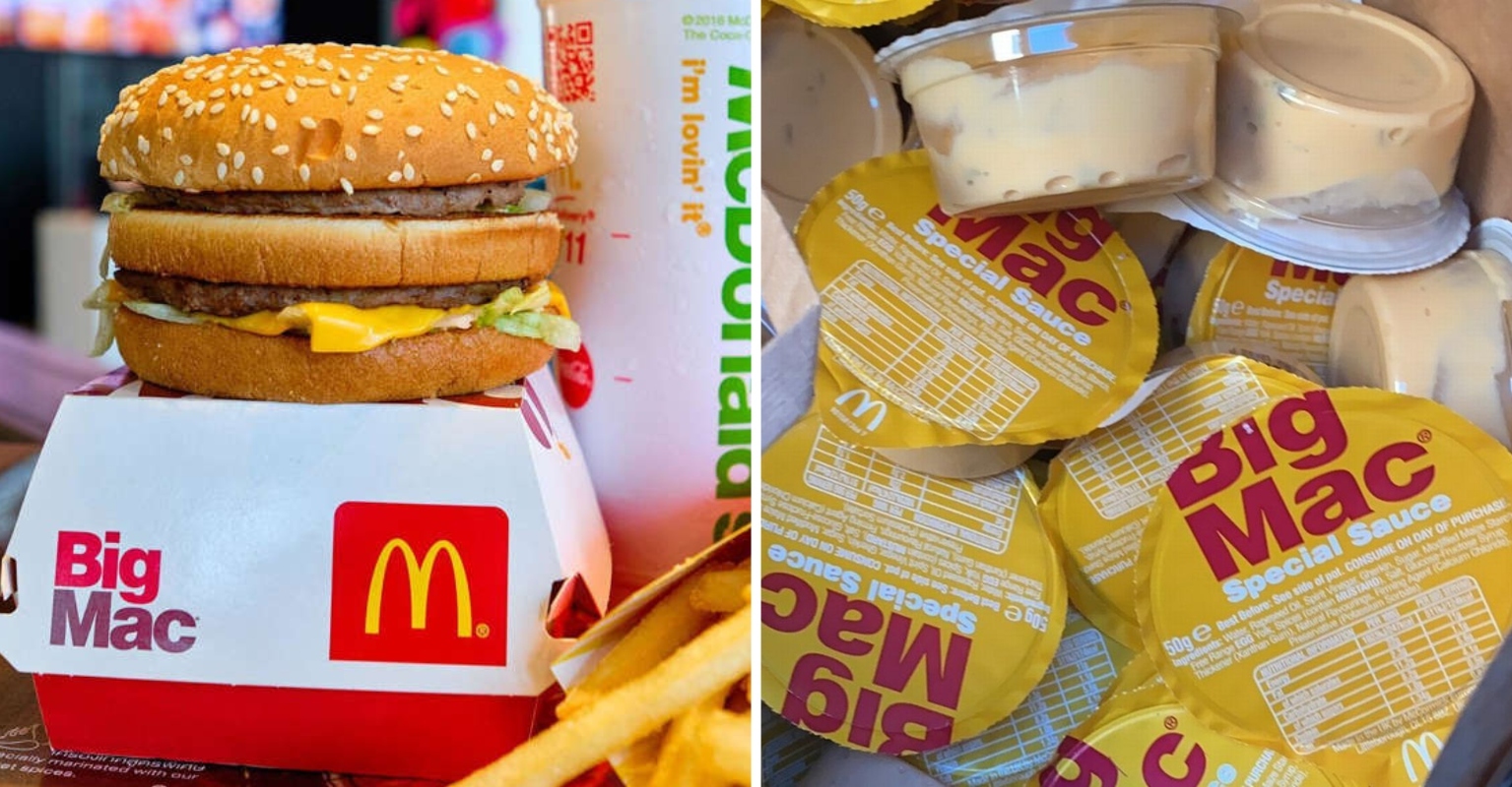McDonald's Canada is selling Big Mac sauce in a cup