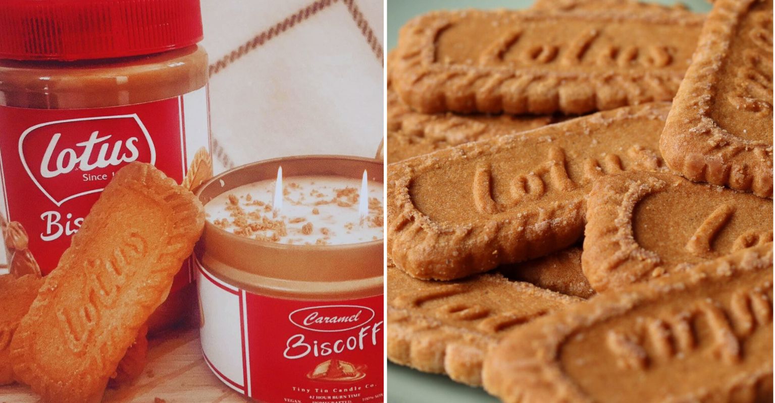 Lotus Biscoff Candle: You can buy a candle that smells like Biscoff