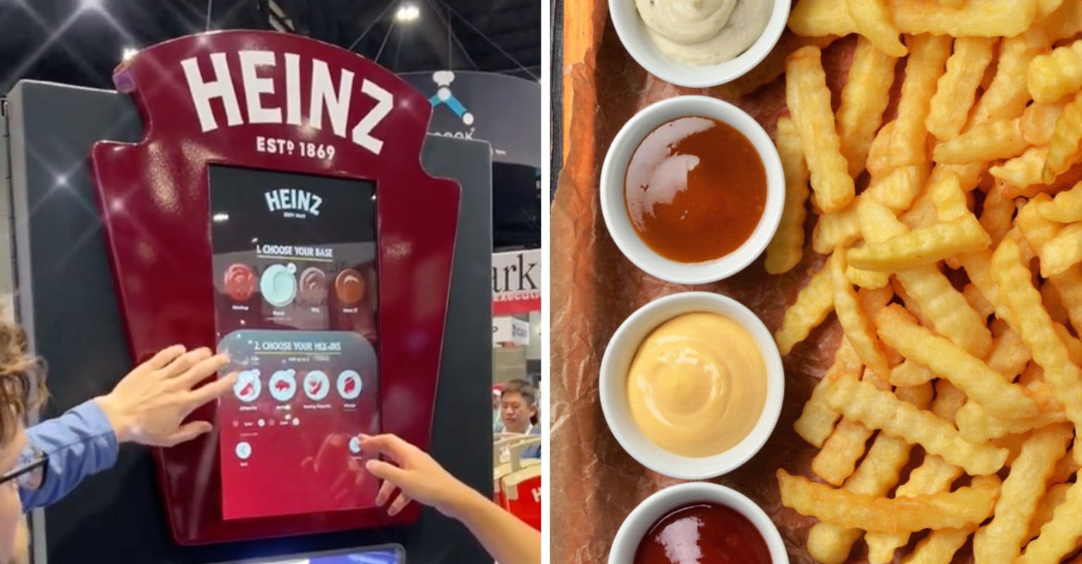 Heinz REMIX machine drops at Restaurant Association Show