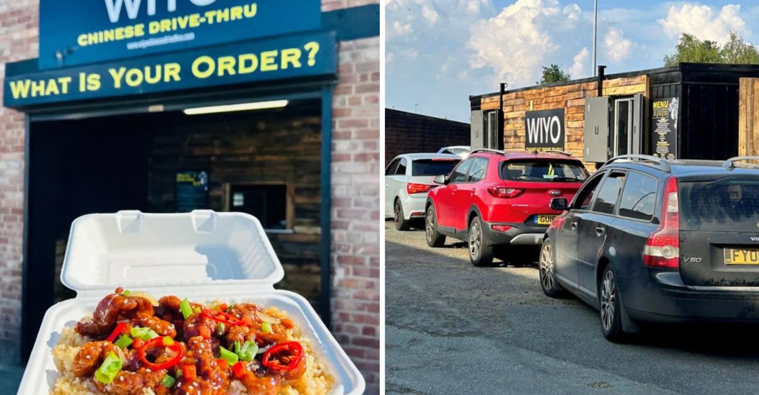 Country's first ever Chinese takeaway drive thru is opening this weekend