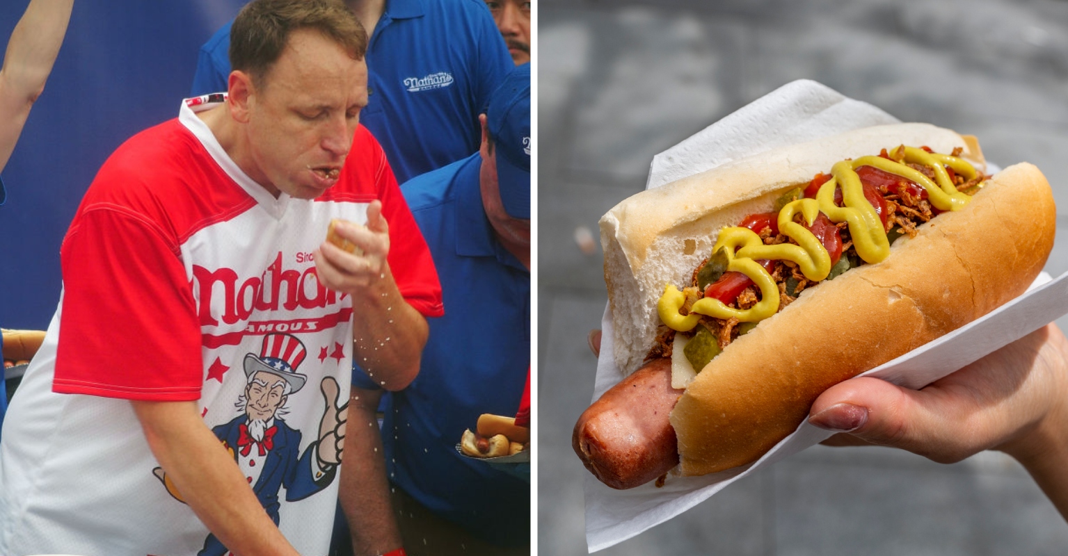 Joey Chestnut shares what happened to his body after eating 76 hot dogs