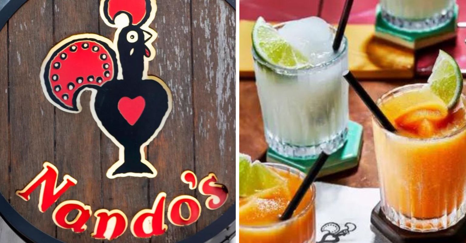 Nando's has launched a new cocktail menu in UK stores