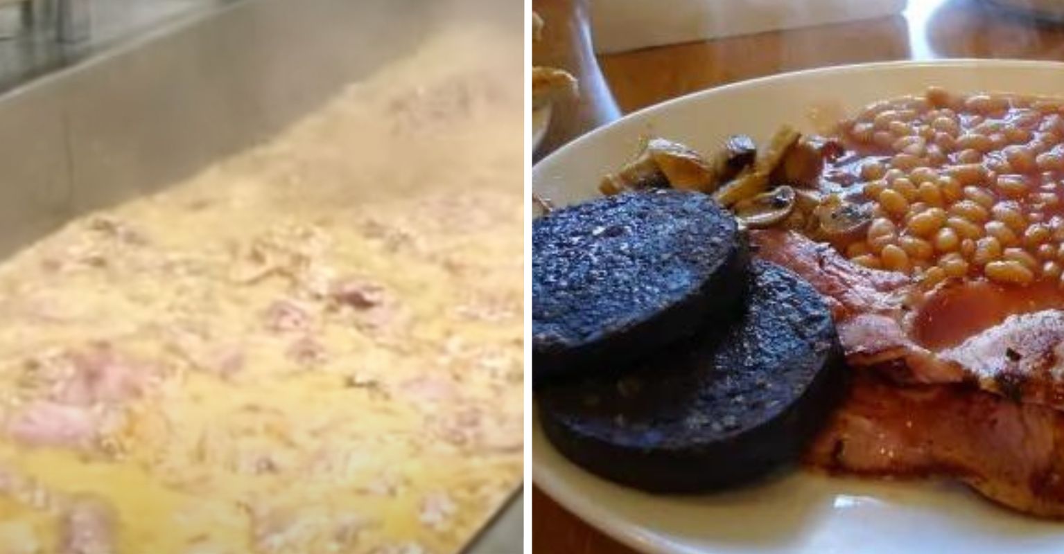 What is in black pudding? Video of it being made goes viral